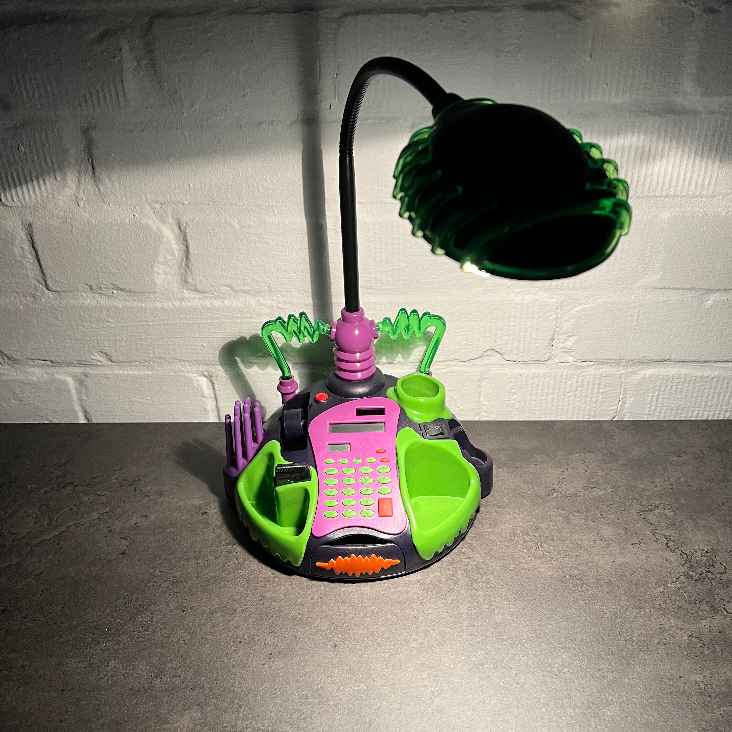 Nickelodeon Desk Thing Rare Slime Desk Lamp / Organizer - Etsy