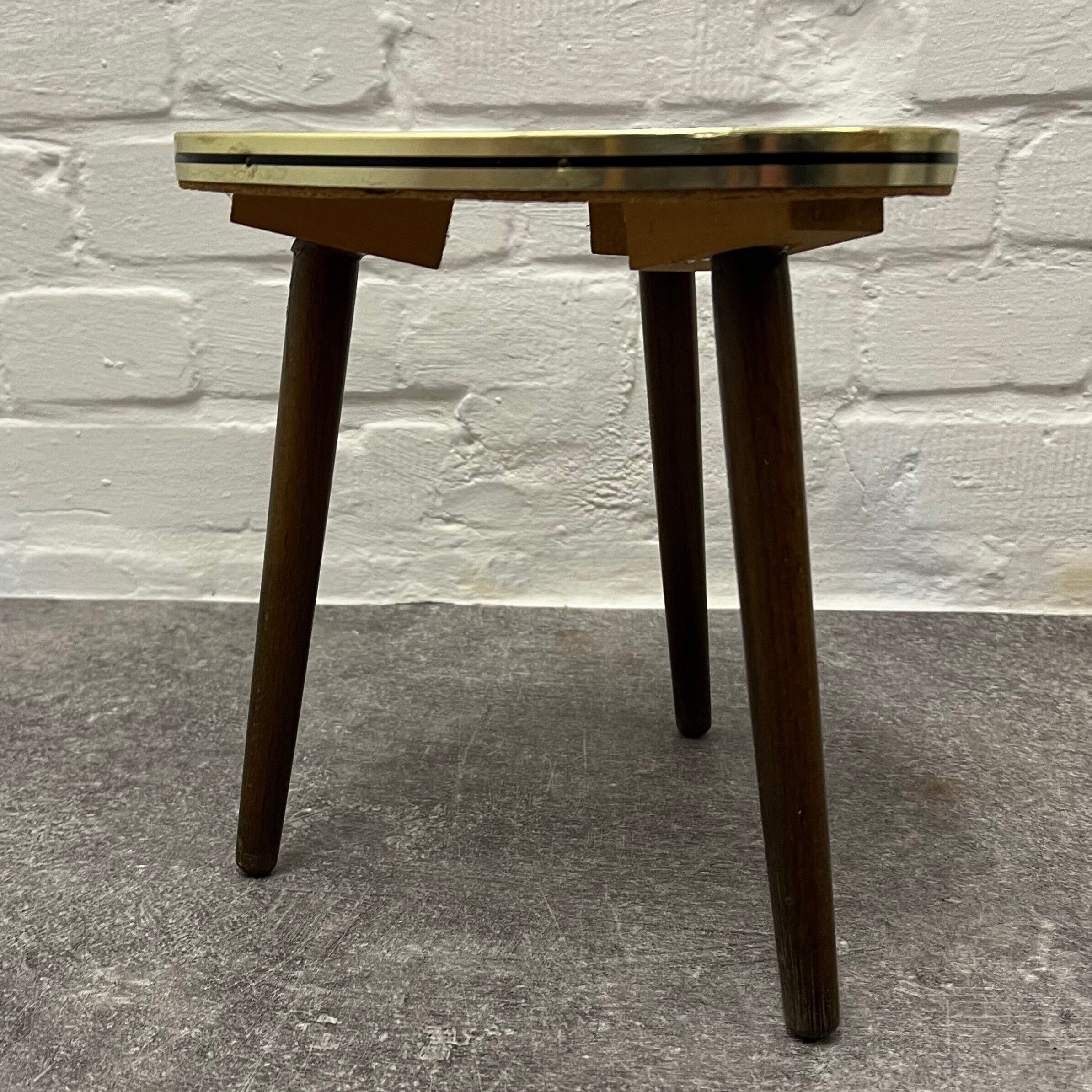 Small Kidney Table / Flower Table / Mini Plant Table / Tripod - Etsy