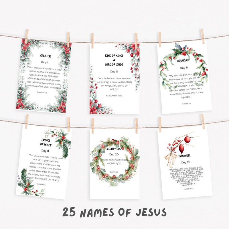 Names of Jesus - Etsy