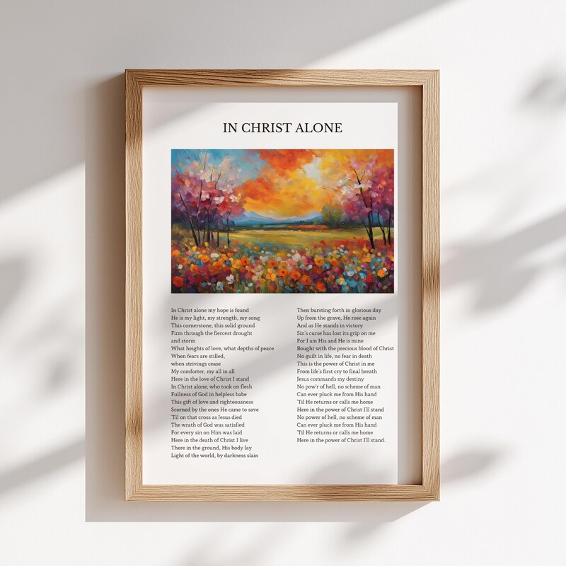In Christ Alone - Etsy