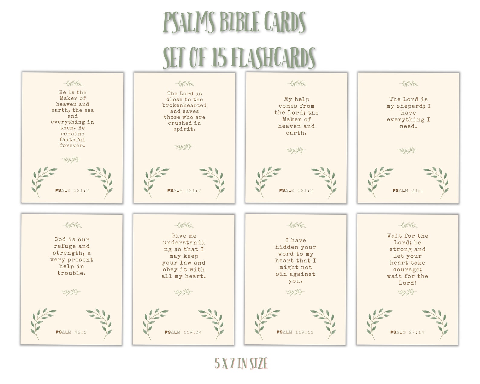 Bible Verse Cards Printable, Christian Cards Printable, Scripture Cards ...