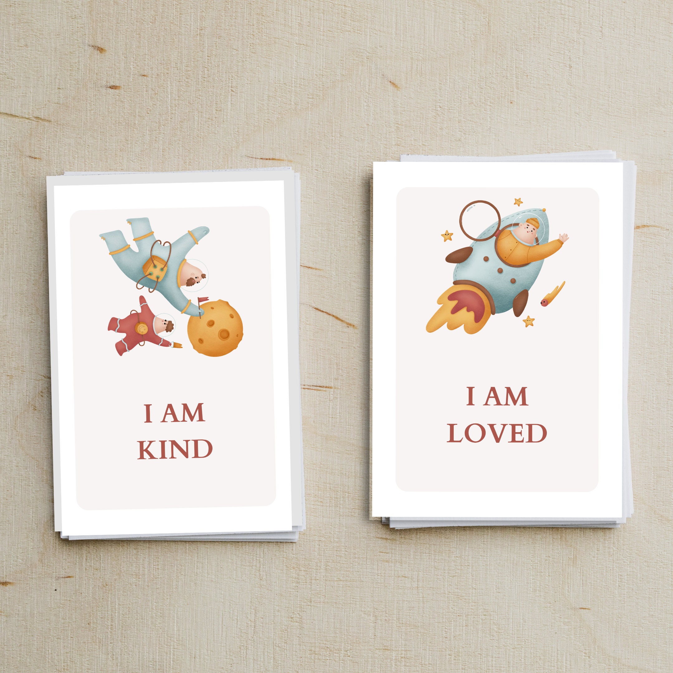 Affirmation Cards for Kids Printable, Children Affirmations Cards ...