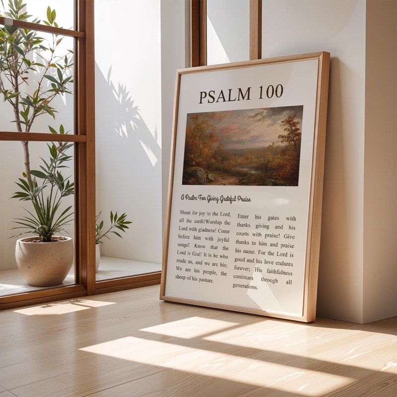 Psalm 100 - Etsy