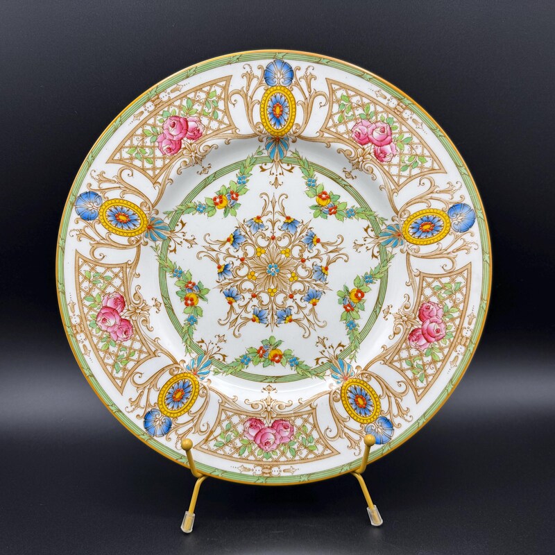 Royal Worcester Antique Plate - Etsy
