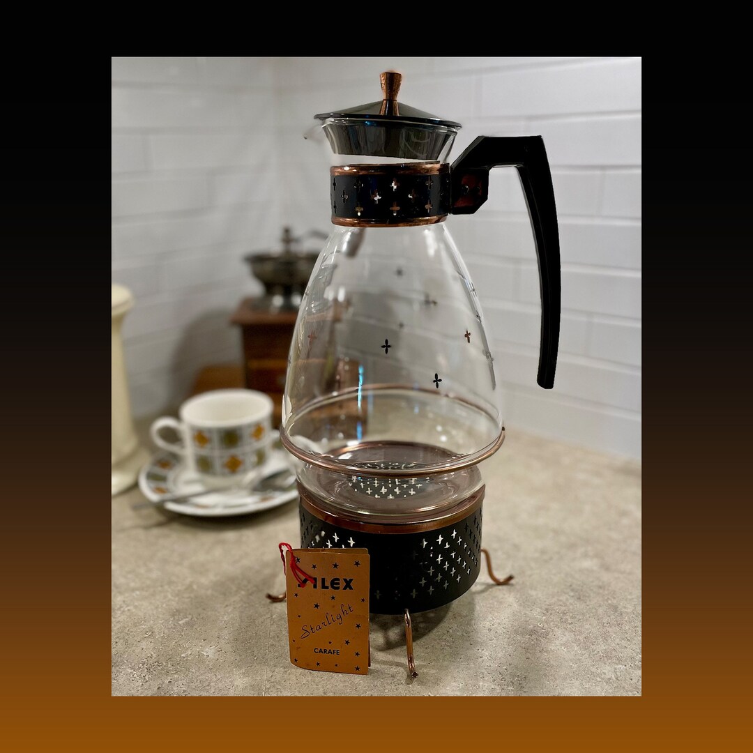 Vintage Silex Starlight Coffee Carafe, Atomic Starbursts, 8-cup - Etsy