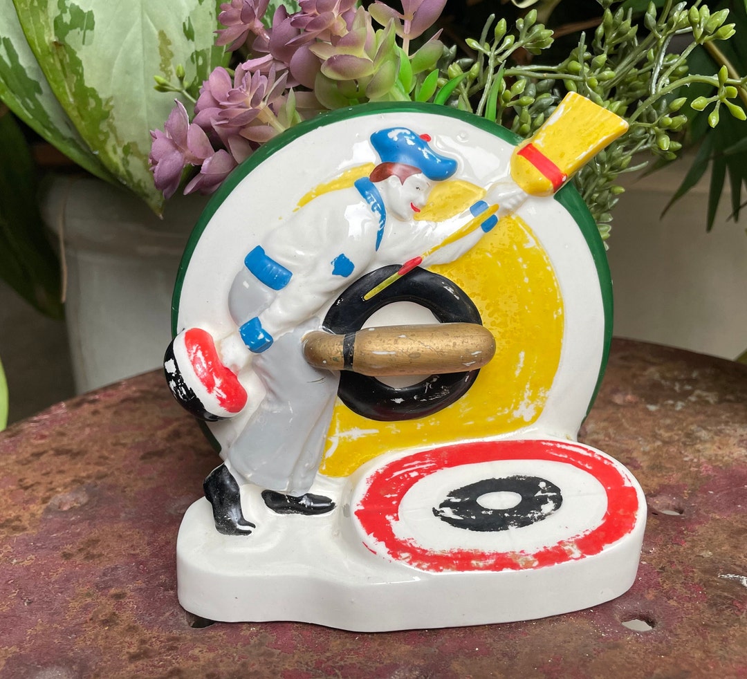 Vintage Curling Planter by Rubens, Made in Japan 1950's, Desktop Caddy ...