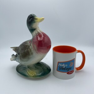 Vintage Mallard Duck Figurine by Anthony D. Priolo USA Pottery, 1940's ...