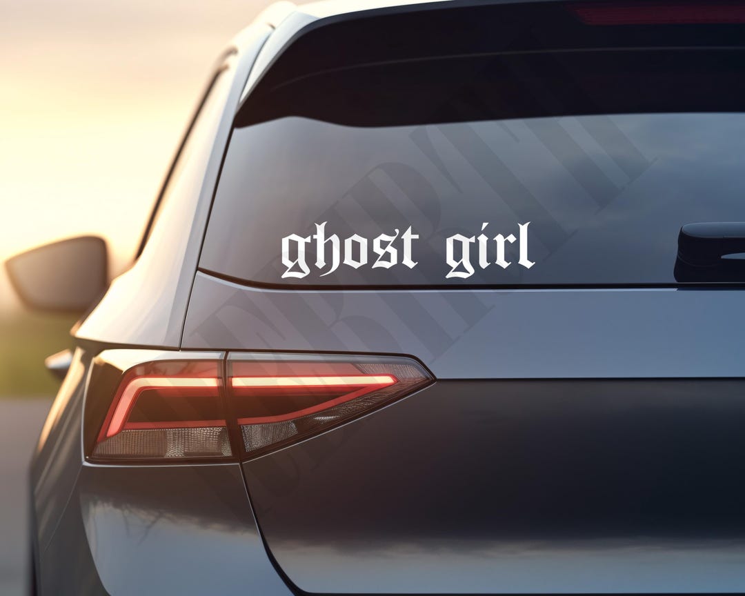 Ghost Girl JDM Car Decal - Y2k Street Racing Vinyl Sticker - Etsy