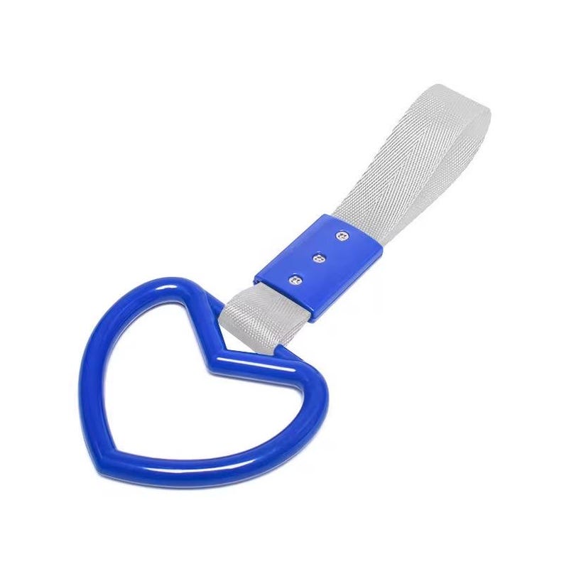 Heart Tsurikawa JDM Car Charm | Pull Handle Tow Hook - Etsy