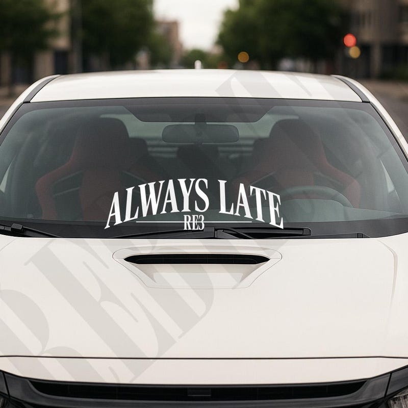 Windshield Banner Tuner Car - Etsy