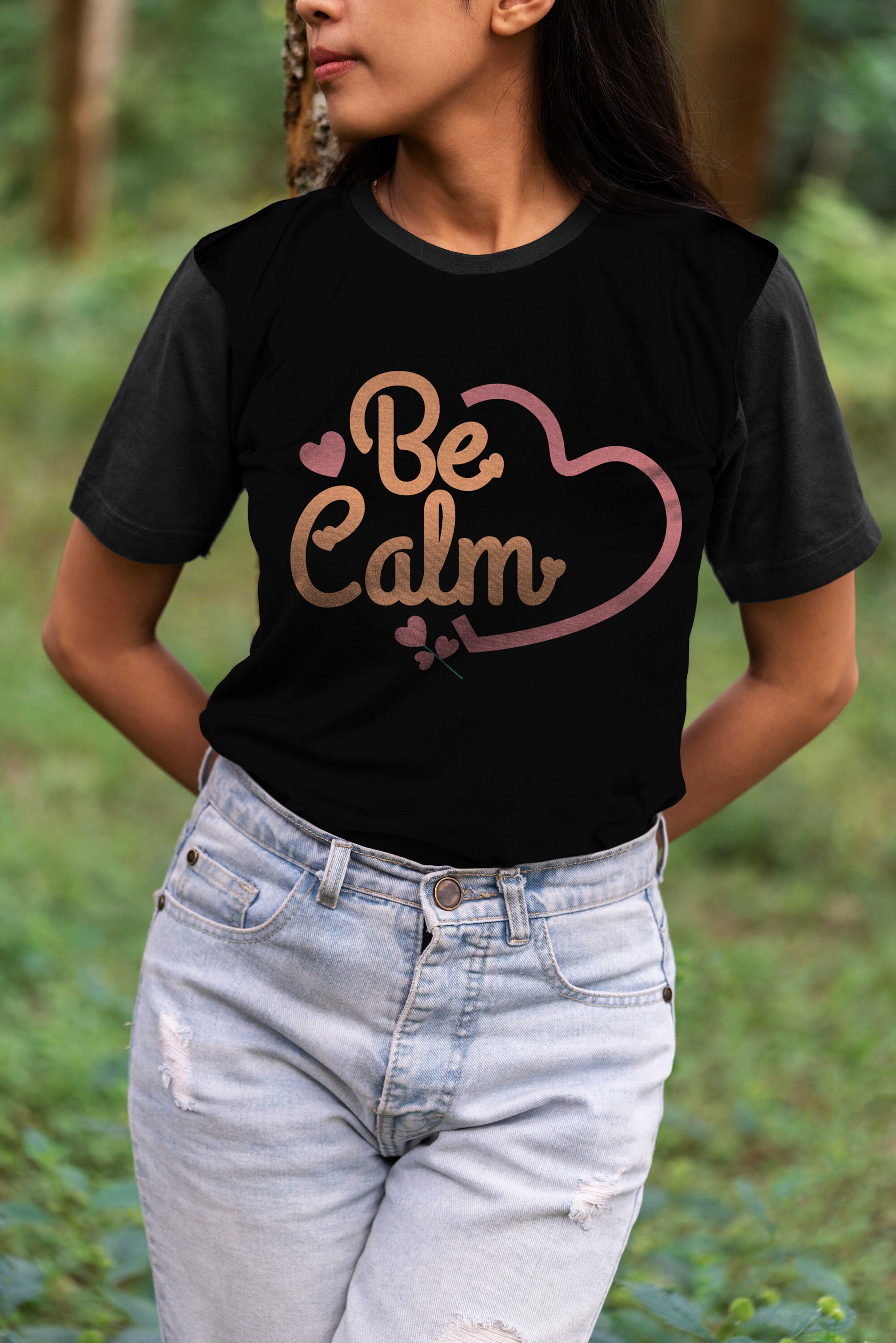 Be Calm SVG PNG PDF, Be Calm Svg, Positive Quote Svg, Mental Health Svg ...