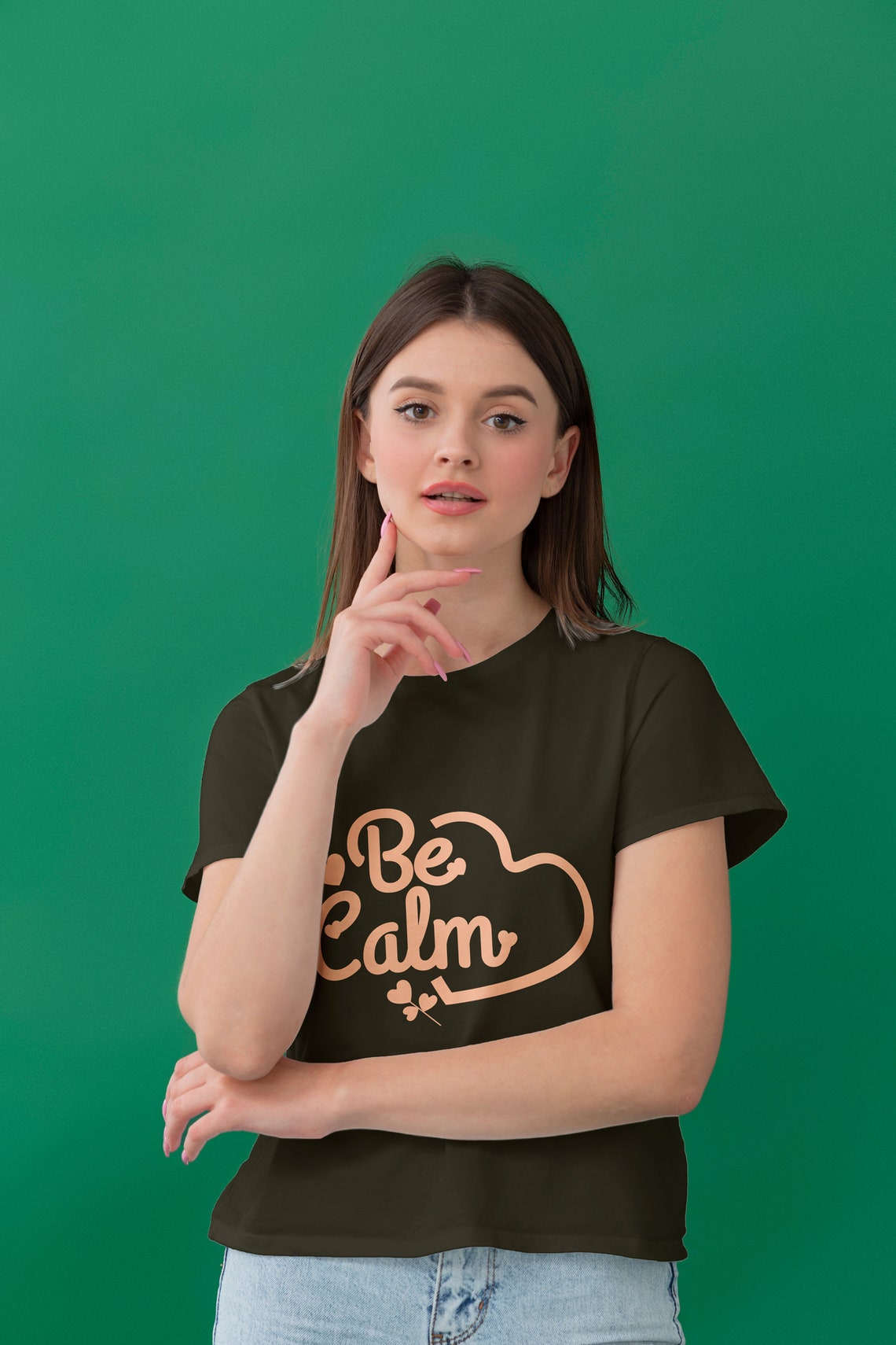 Be Calm SVG PNG PDF, Be Calm Svg, Positive Quote Svg, Mental Health Svg ...