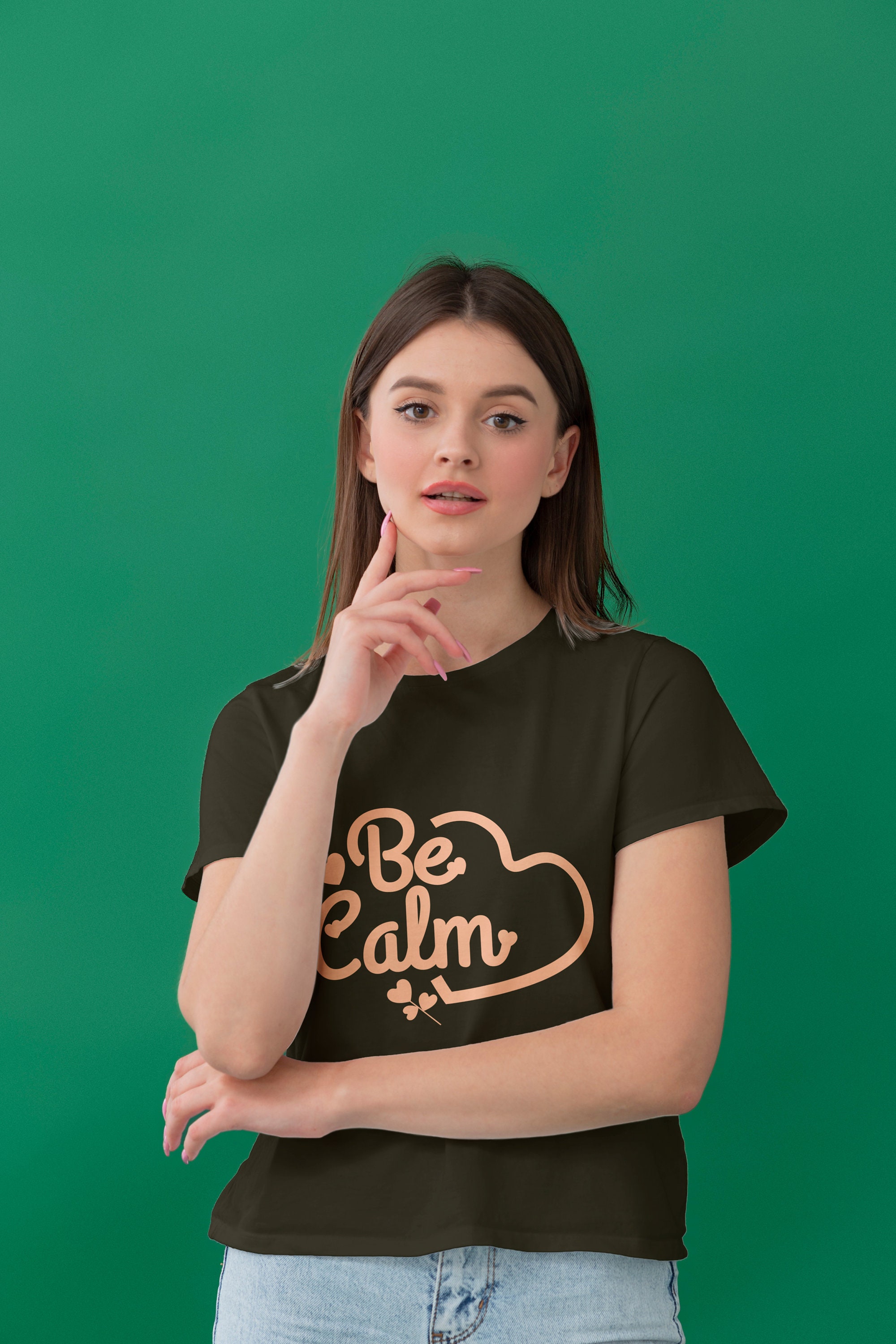 Be Calm SVG PNG PDF, Be Calm Svg, Positive Quote Svg, Mental Health Svg ...