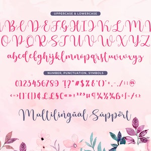 Rothyna Script | Modern Font, Cute Font, Love Font, Lovely Font, Romantic Font, Wedding Font ...