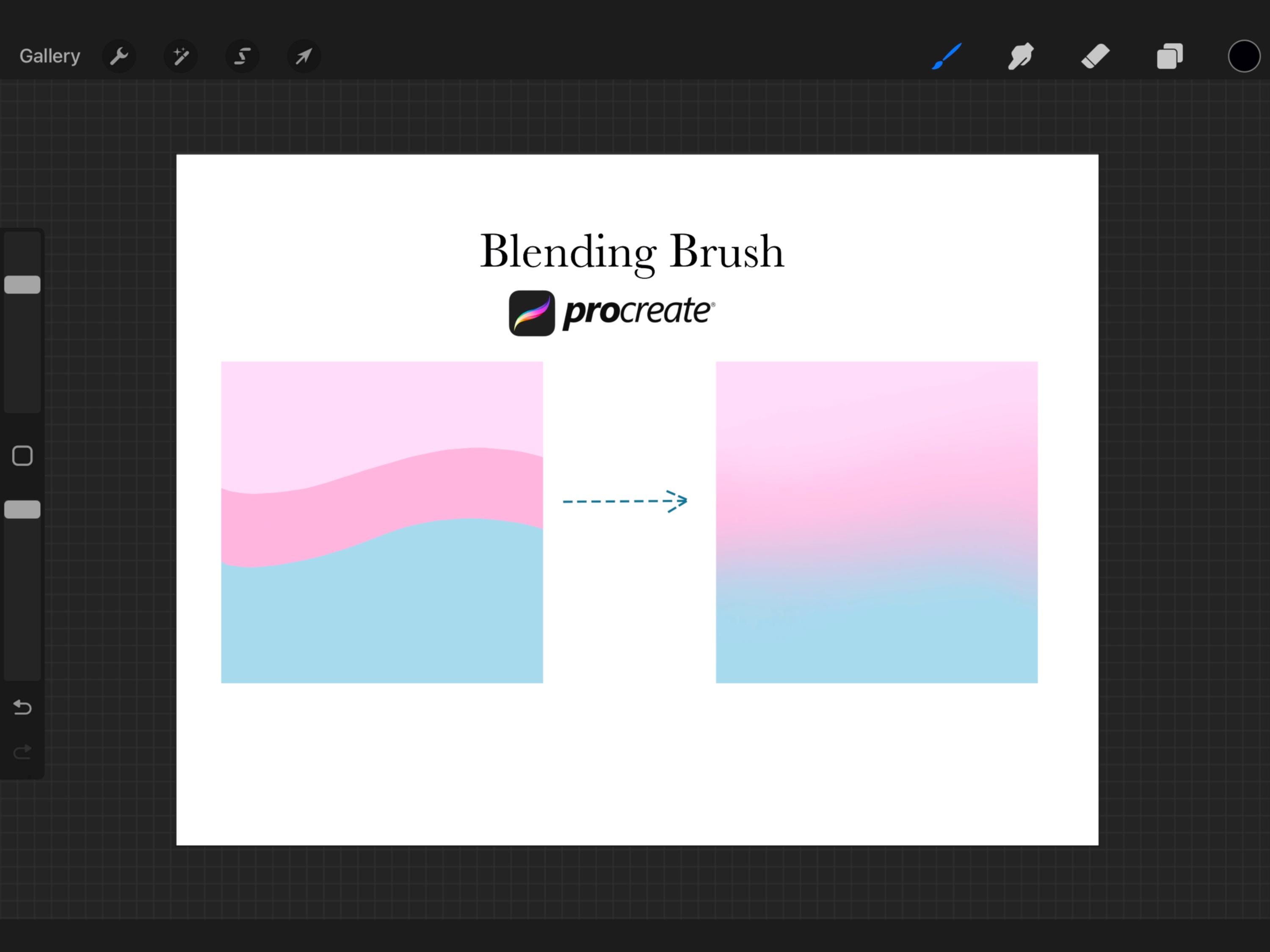 Blending Procreate Brush, Procreate Brush, Digital Blending Portrait ...