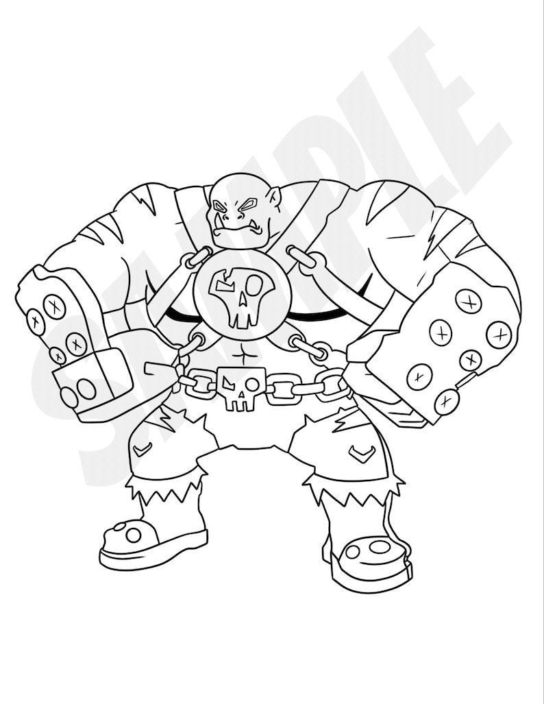 Digital Akedo Cartoon Coloring Book | 30 Pages! | Fan Made - Etsy