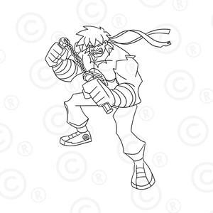 Akedo Cartoon Coloring Pack (CHUX, Shreddy Bear, Crackup, & Buster ...