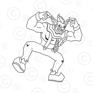 Printable Akedo Birthday Placemat - Etsy