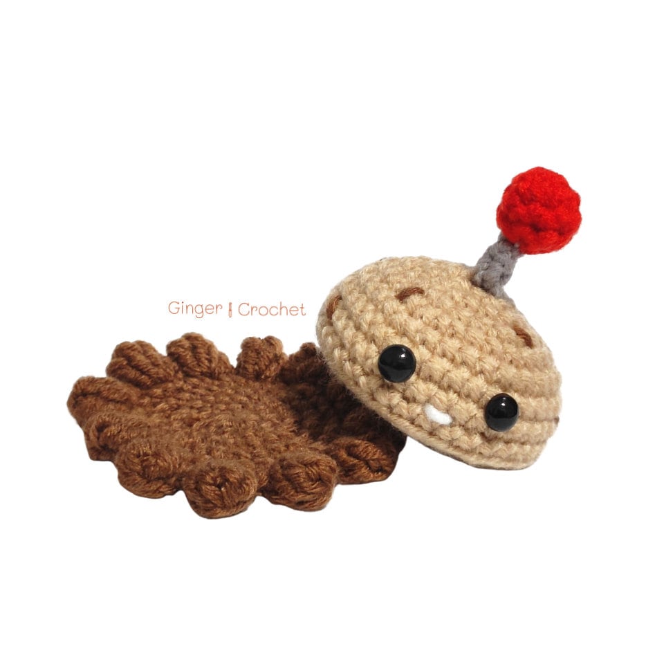 DIGITAL Potato Mine Crochet Pattern Plants VS Zombies - Etsy