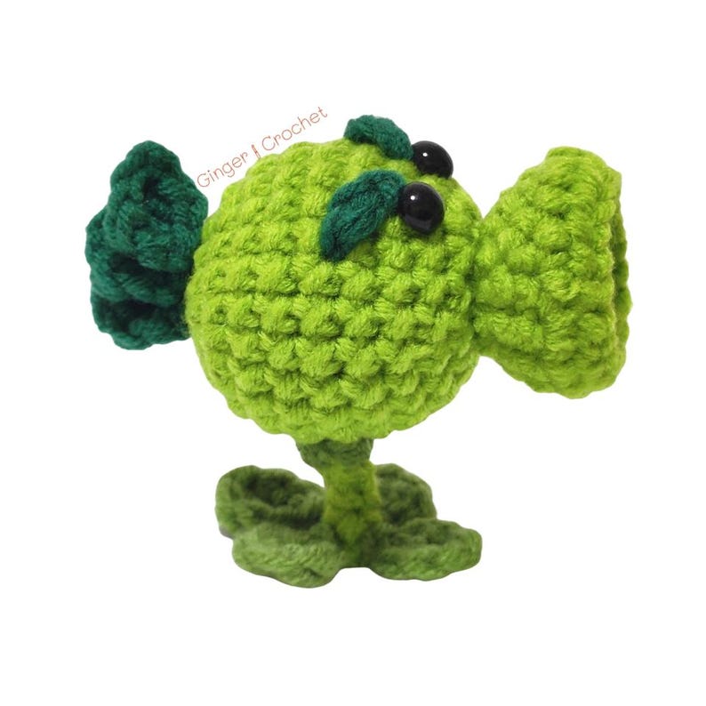 Digitalrepeater Crochet Pattern Plants VS Zombies - Etsy