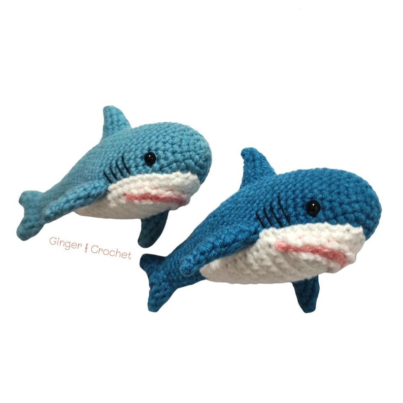Digital Ikea Shark Crochet Pattern Etsy