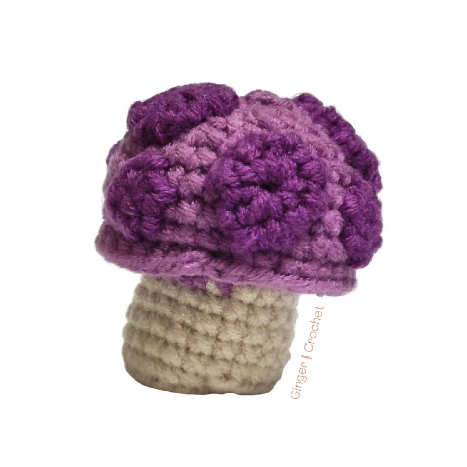 DIGITAL Puff Shroom Crochet Pattern Plants VS Zombies - Etsy