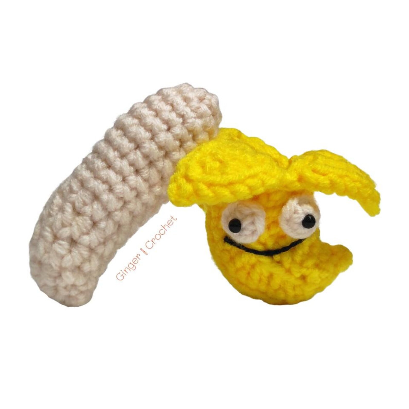 DIGITAL Banana Launcher Crochet Pattern Plants VS Zombies - Etsy