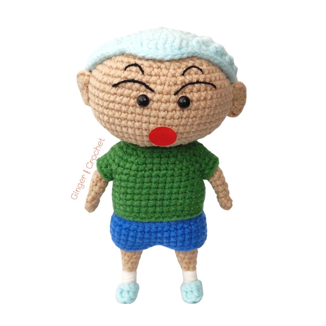 DIGITAL Crayon Shin Chan Masao Sato Crochet Pattern - Etsy