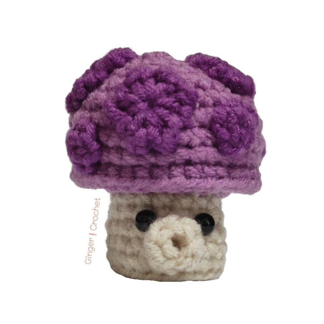 DIGITAL Puff Shroom Crochet Pattern Plants VS Zombies - Etsy