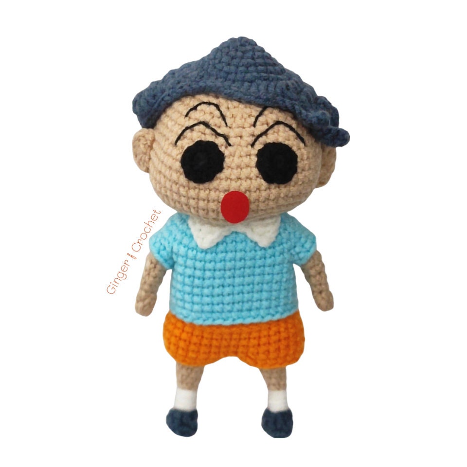 DIGITAL Crayon Shin Chan Toru Kazama Crochet Pattern - Etsy