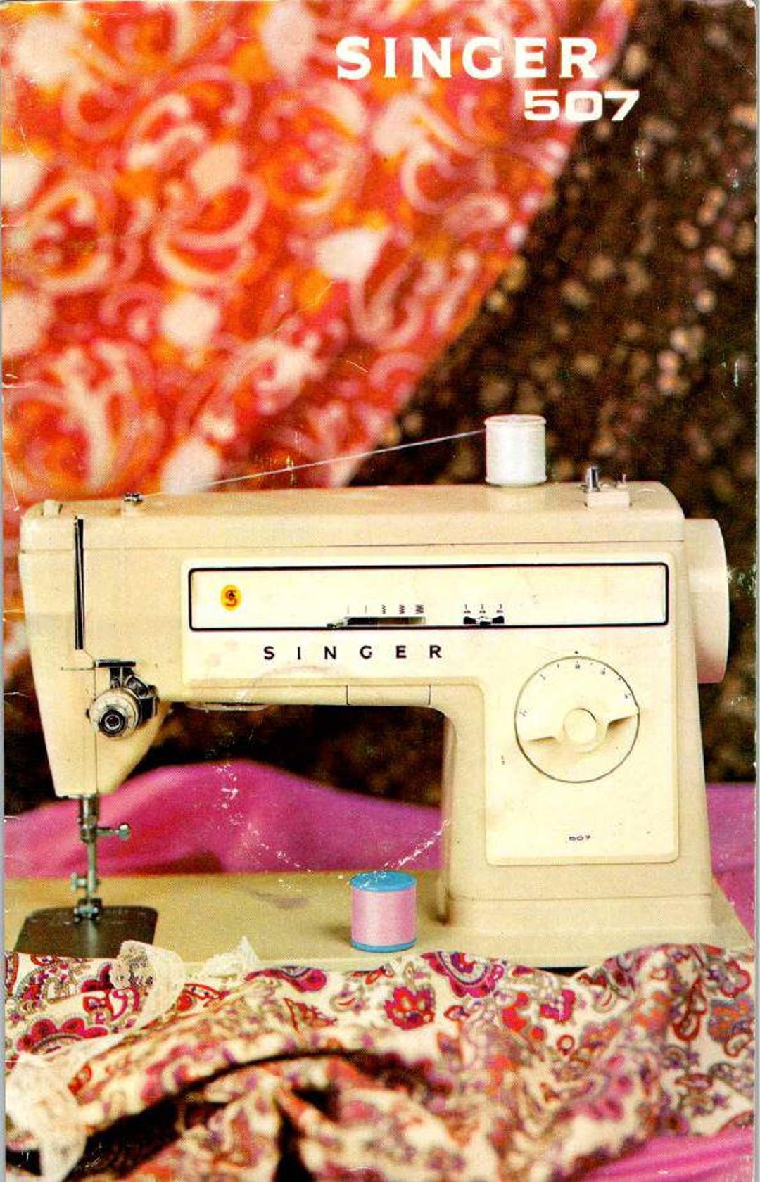 PDF SINGER Model 507 Sewing Machine Owner's Manual Digital File Guide ...