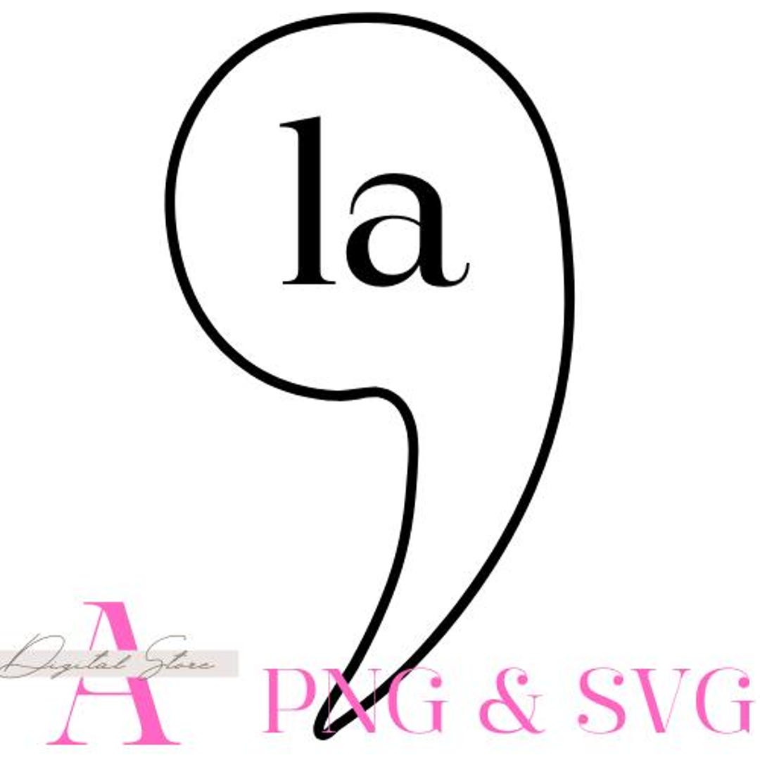 Comma-la ,LA PNG & SVG Digital Files kamala Harris Presidential ...