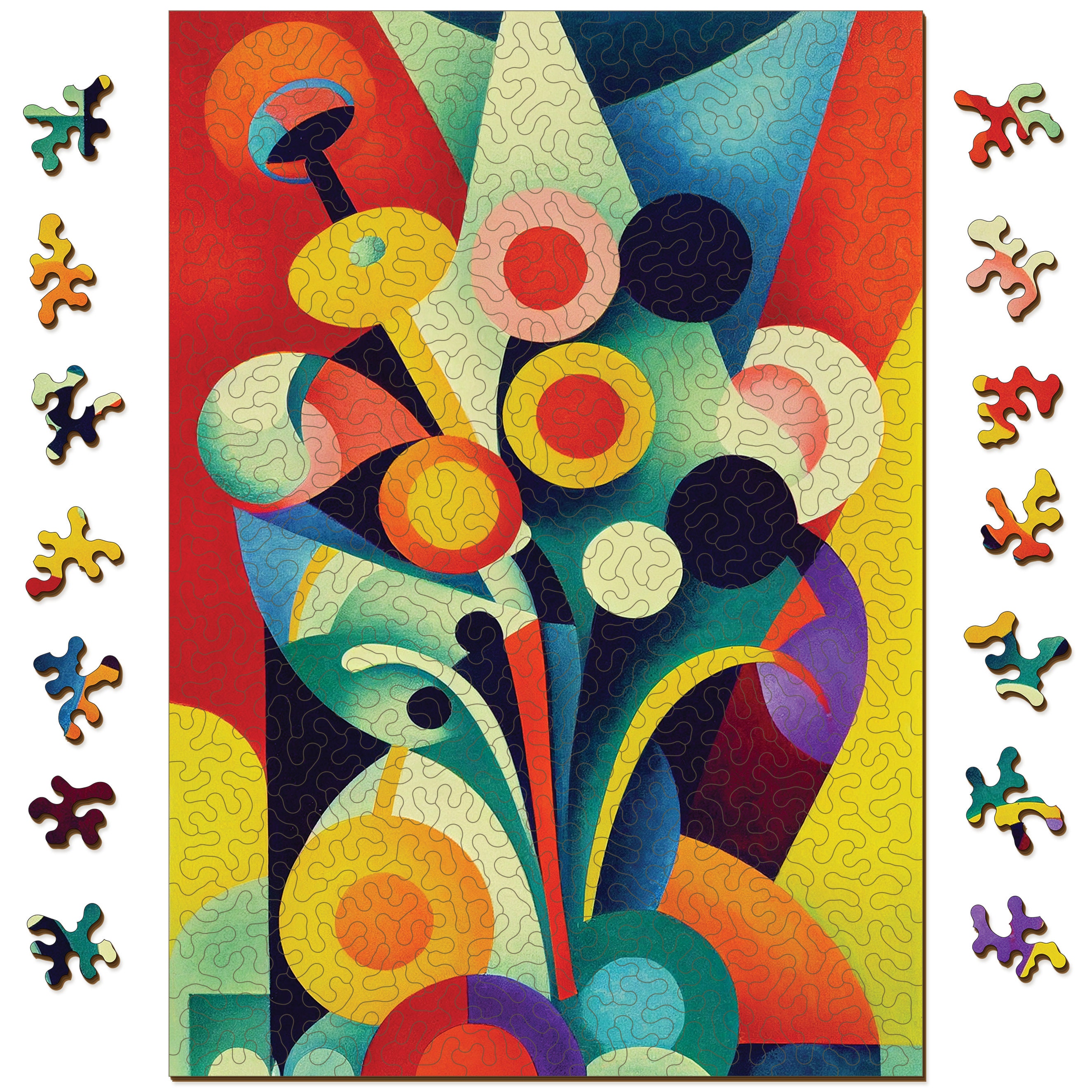 GEMTURT PUZZLE Flowers Wooden Jigsaw Puzzle 300 Pieces - Etsy