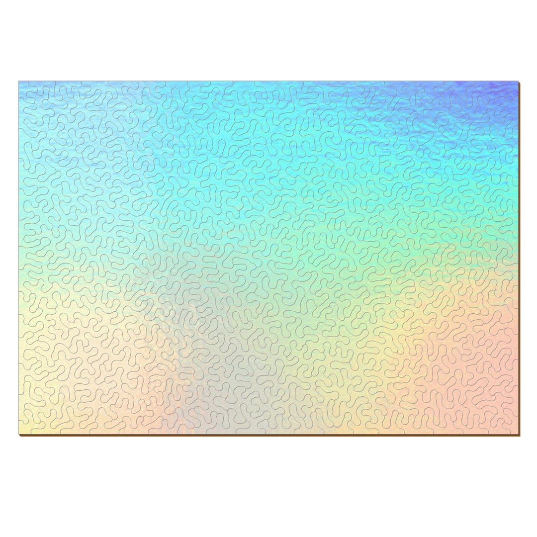 Gemturt Holographic Impossible Puzzle - Wooden Jigsaw 300 Pieces ...