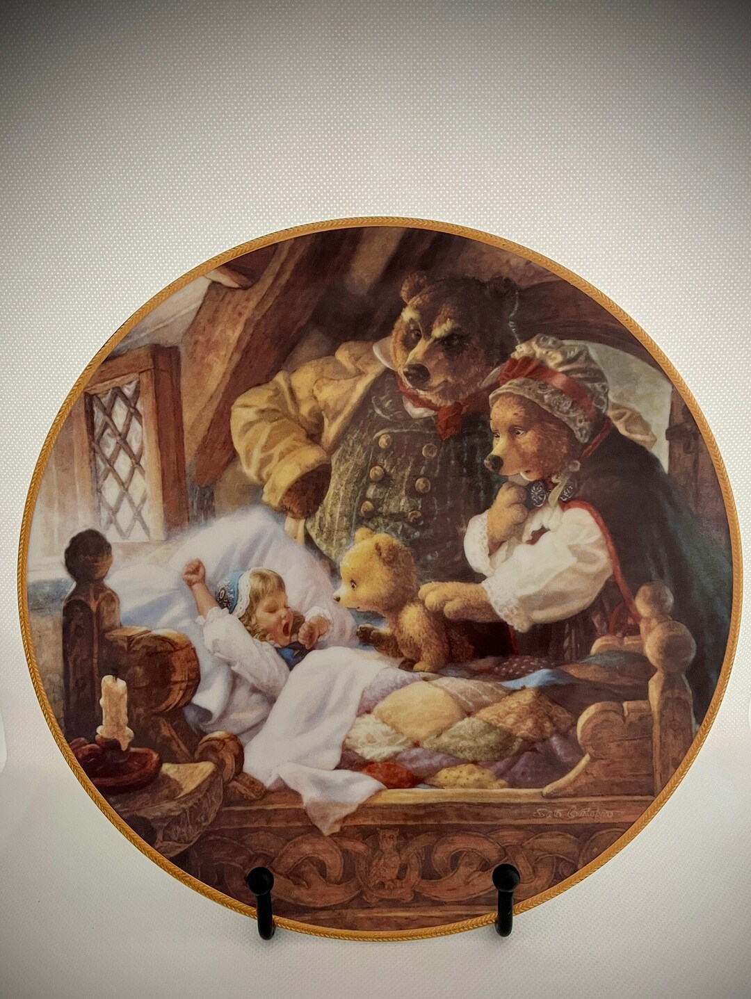 Goldilocks & the Three Bears Classic Fairytales by Knowles - Etsy