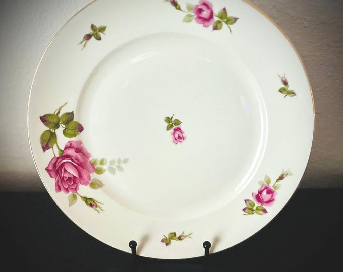 Rosenthal Selb-plossberg Germany - Aida Cream, Roses 2825 - 10" Dinner ...