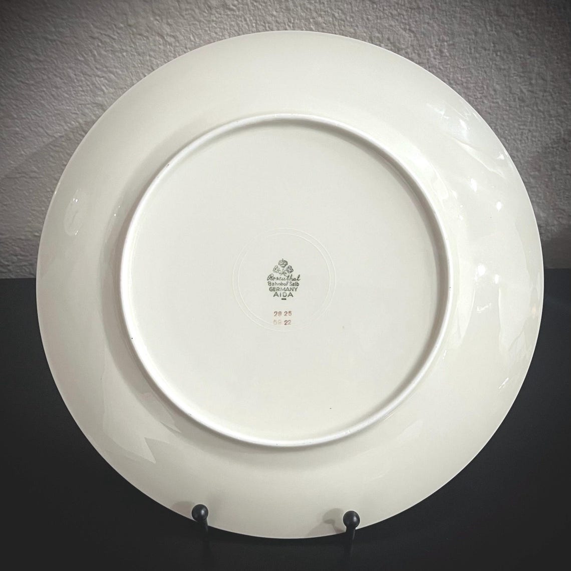 Rosenthal Selb-plossberg Germany - Aida Cream, Roses 2825 - 10" Dinner ...