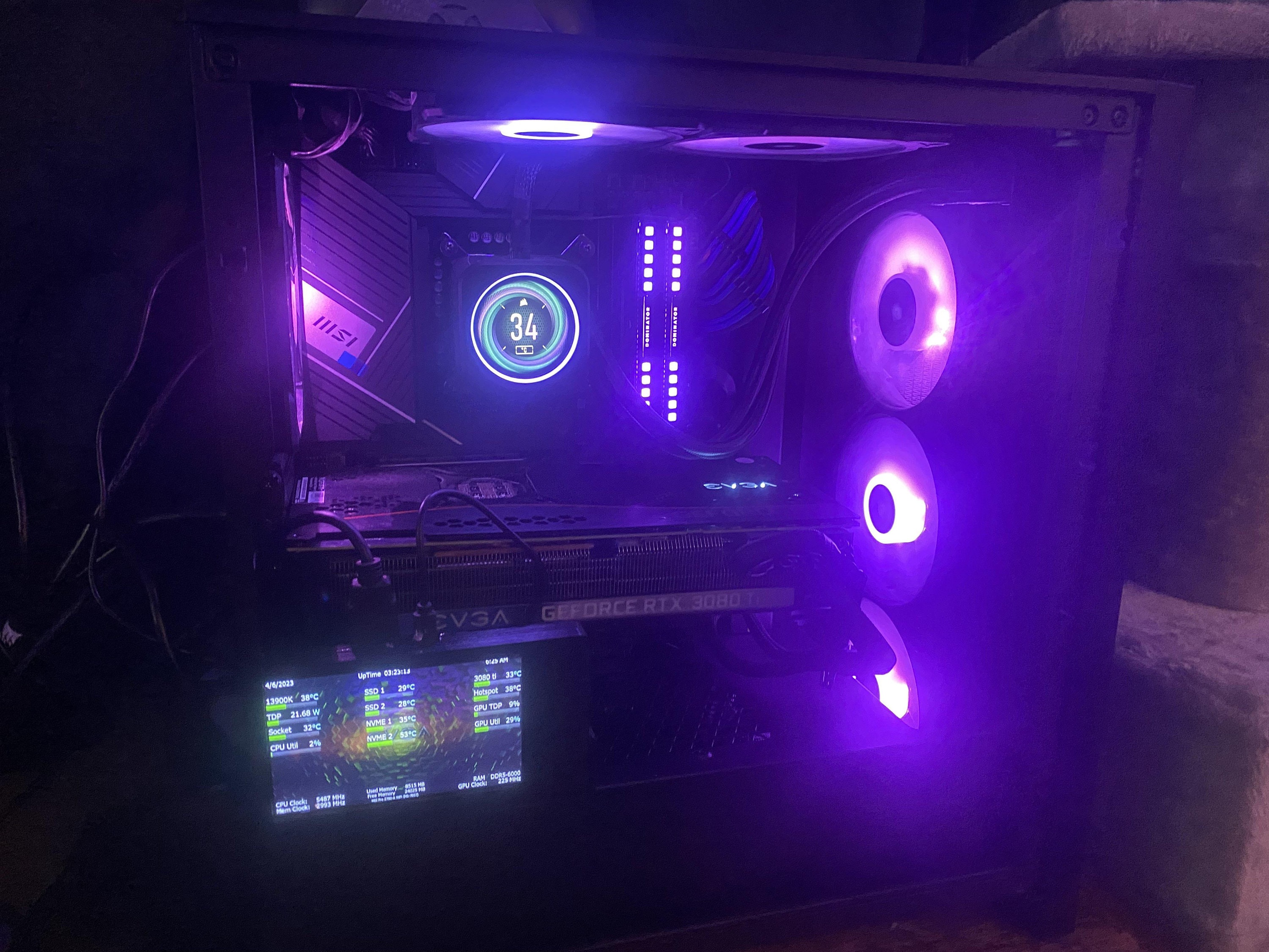 Corsair 4000D Sensor Panel - Etsy