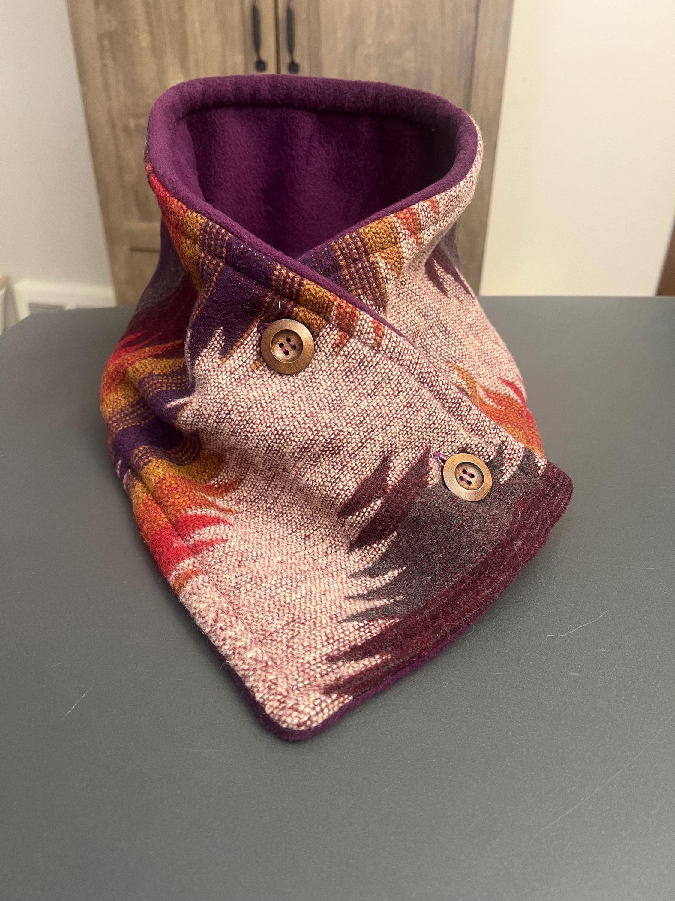 Wool Blend Cowboy Scarf - Etsy