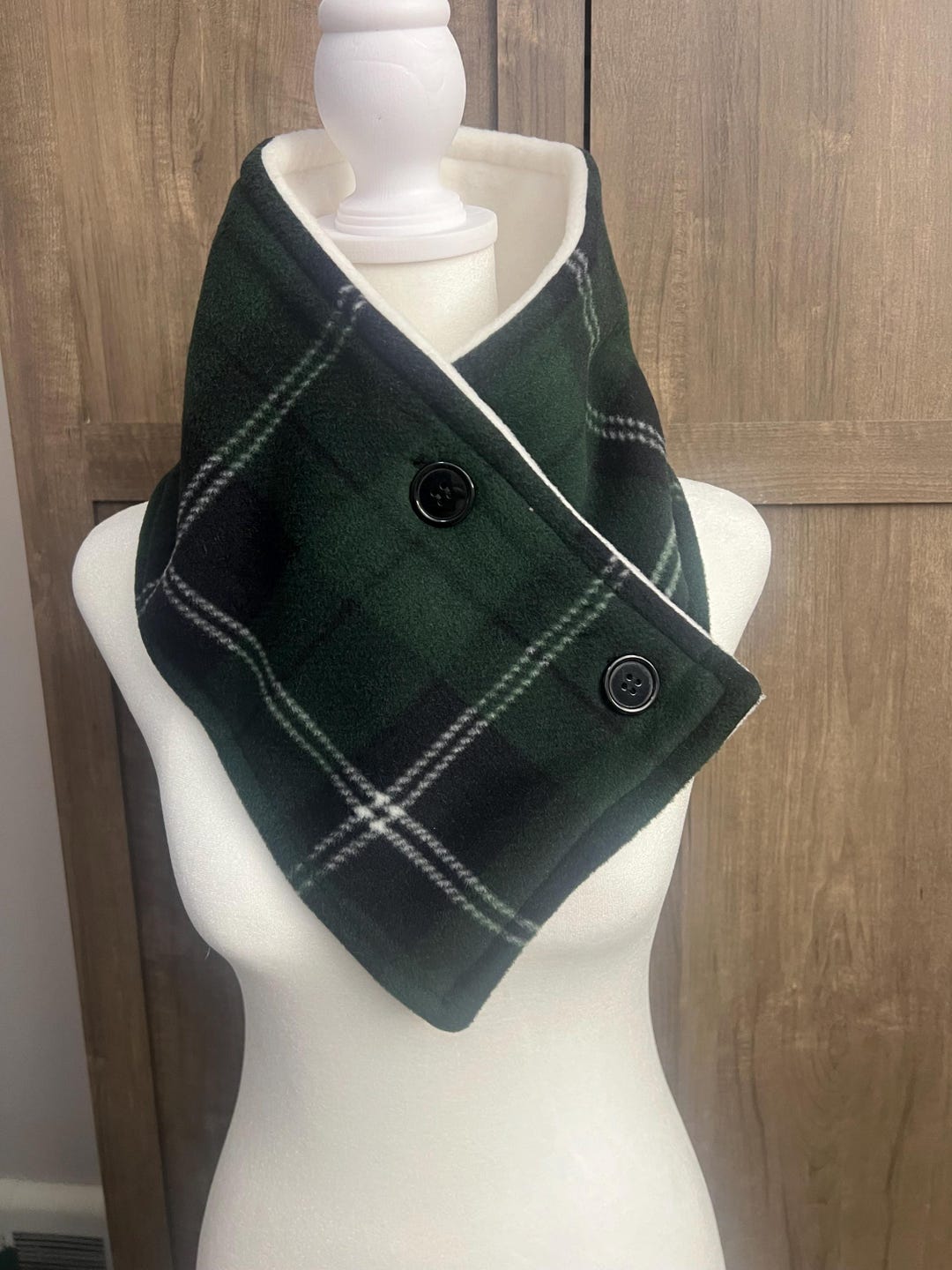 Green Plaid Cowboy Scarf - Etsy