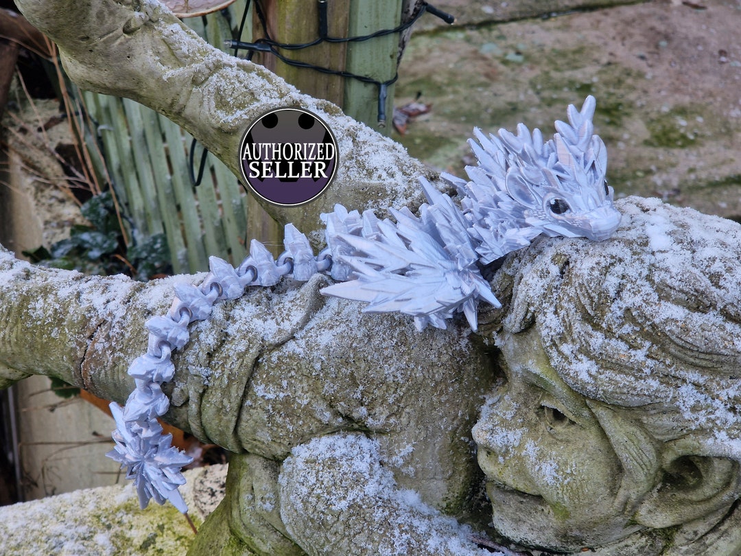 Baby Winter Dragon With Winged or Wingless Option 3D Printed - Etsy UK