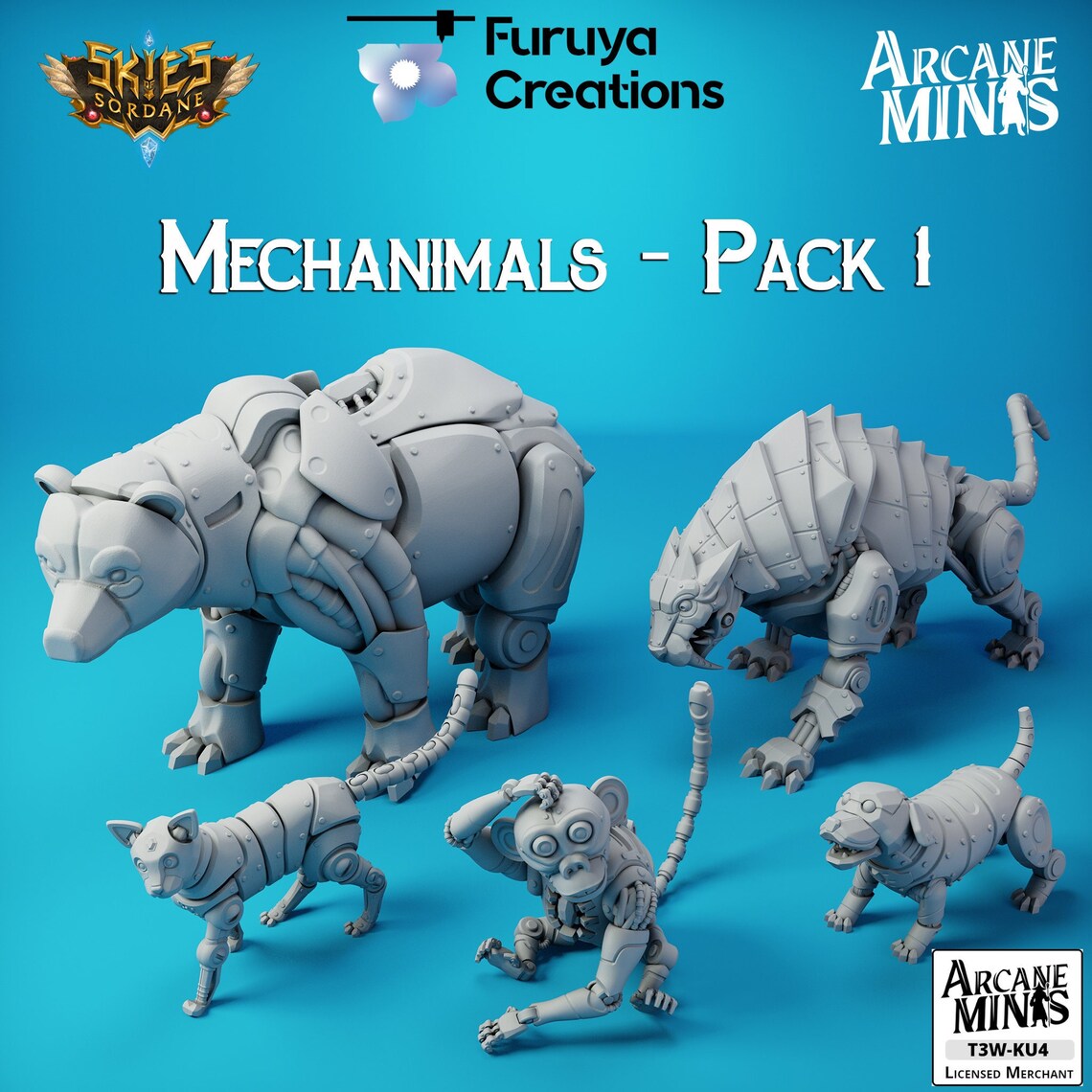 Mech Animals Pack 1 - Etsy