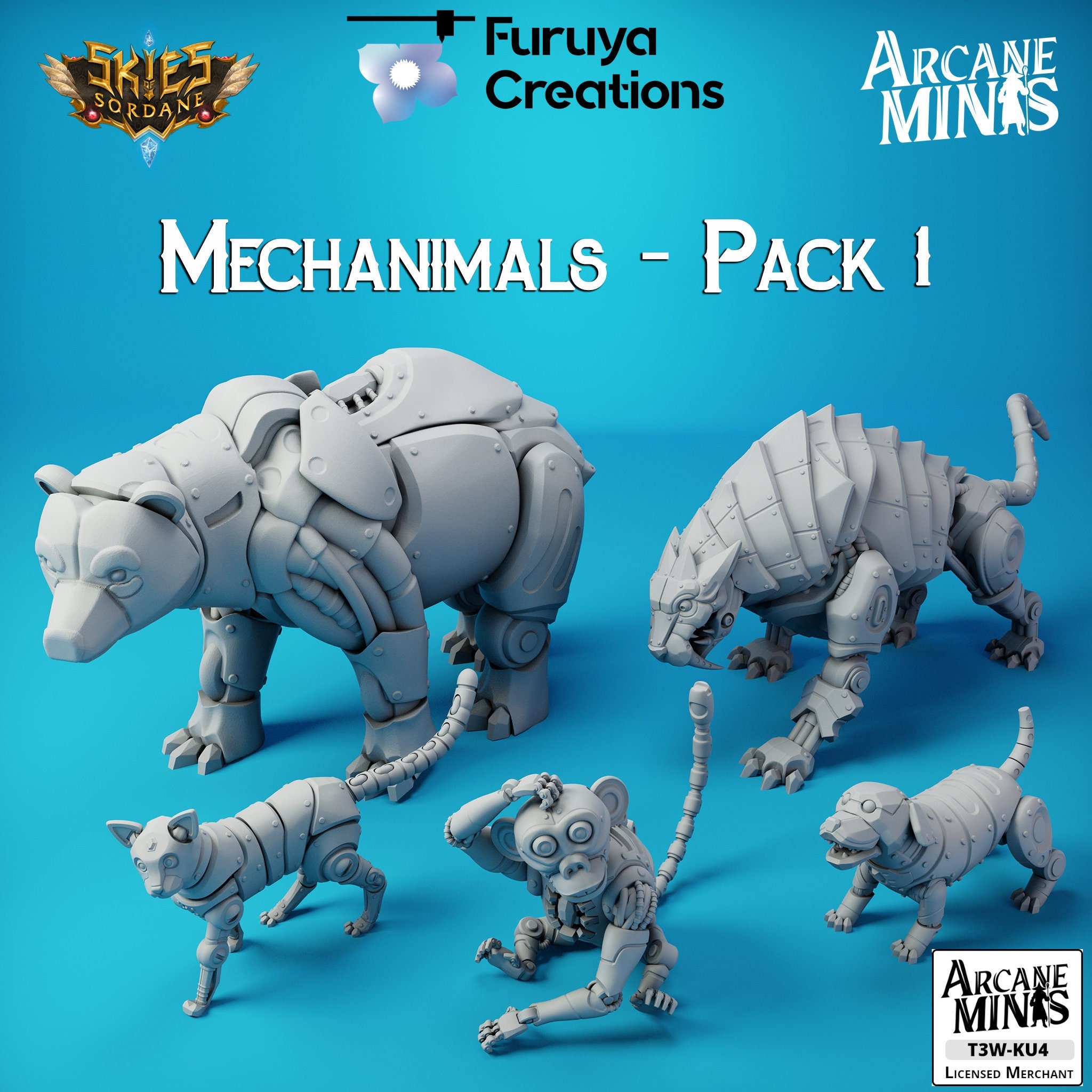Mech Animals Pack 1 - Etsy