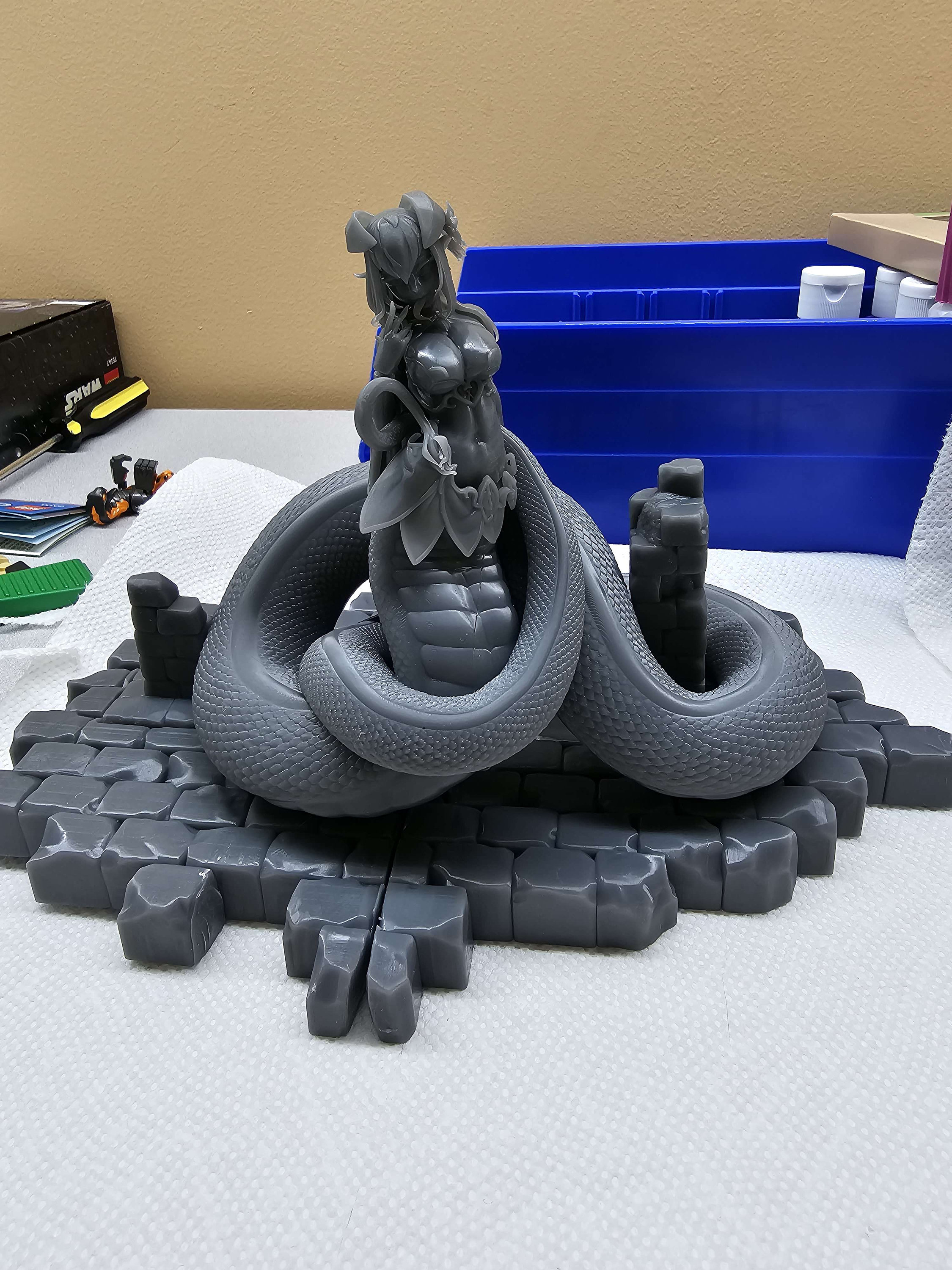 Alice the Lamia Alipheese Fateburn XVI From Monster Girl Quest - Etsy