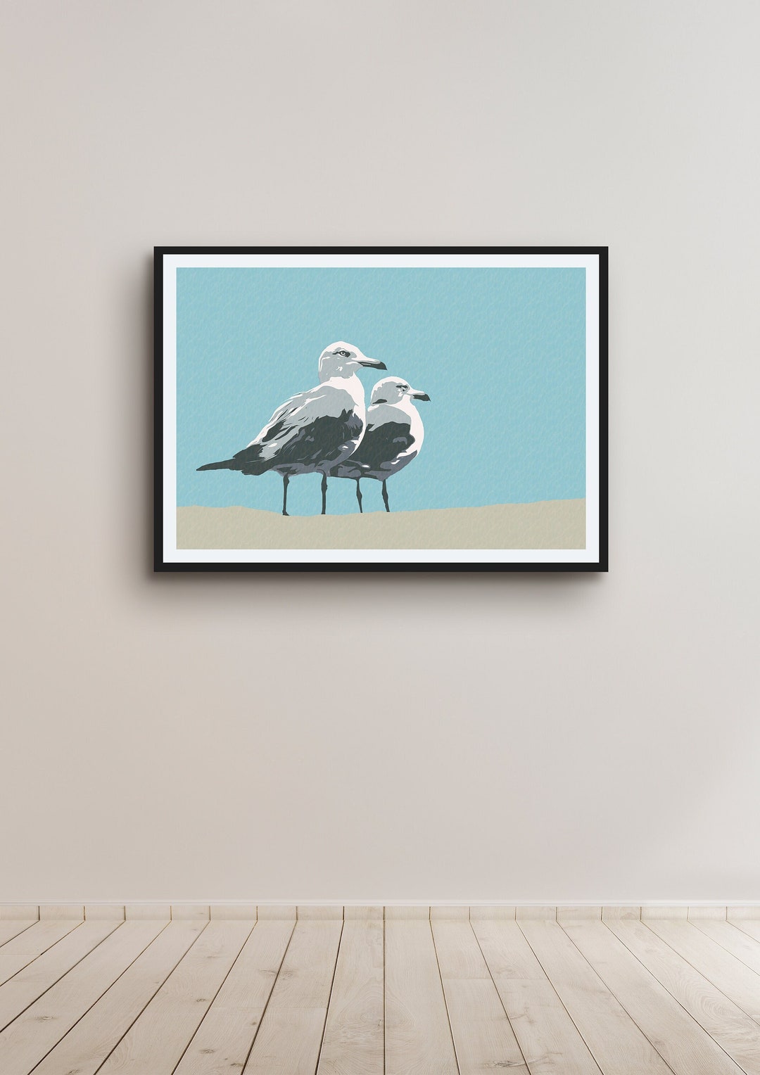 Seagull, Wall Art, Modern Wall Decor, Nursery Wall Decor, Kids Room ...