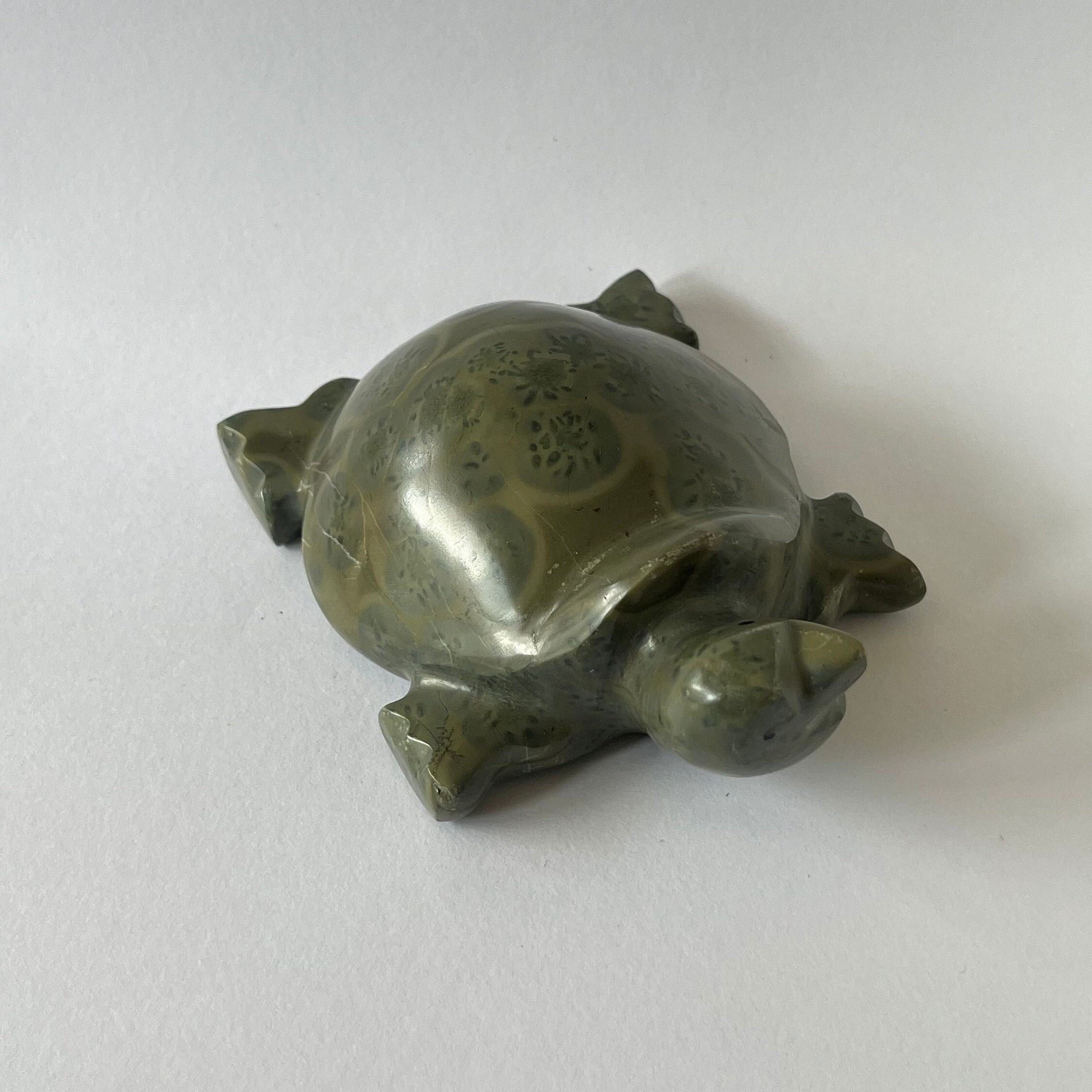 Large Handmade Turtle Statue / Marble Turtle Figurine - Etsy