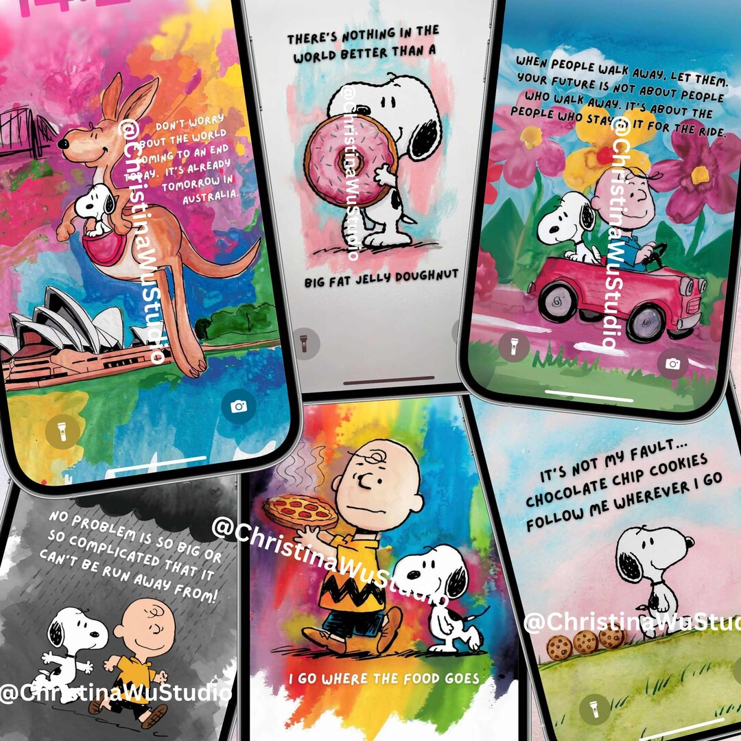 Big Fat Jelly Doughnut Snoopy Instant Digital Download Creative ...