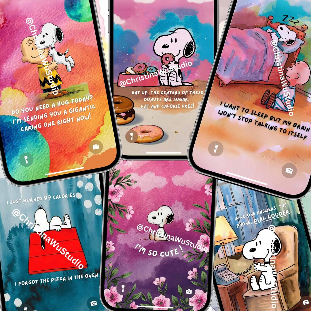 I'm so Cute Snoopy Instant Digital Download Creative Inspired Phone ...