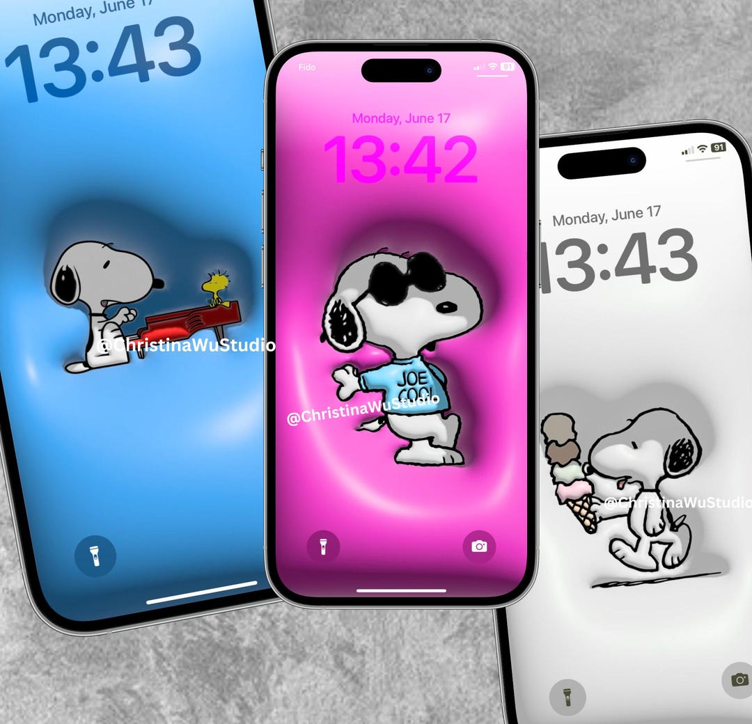 Snoopy 3D Peanuts Charlie Brown Woodstock Instant Digital Download ...