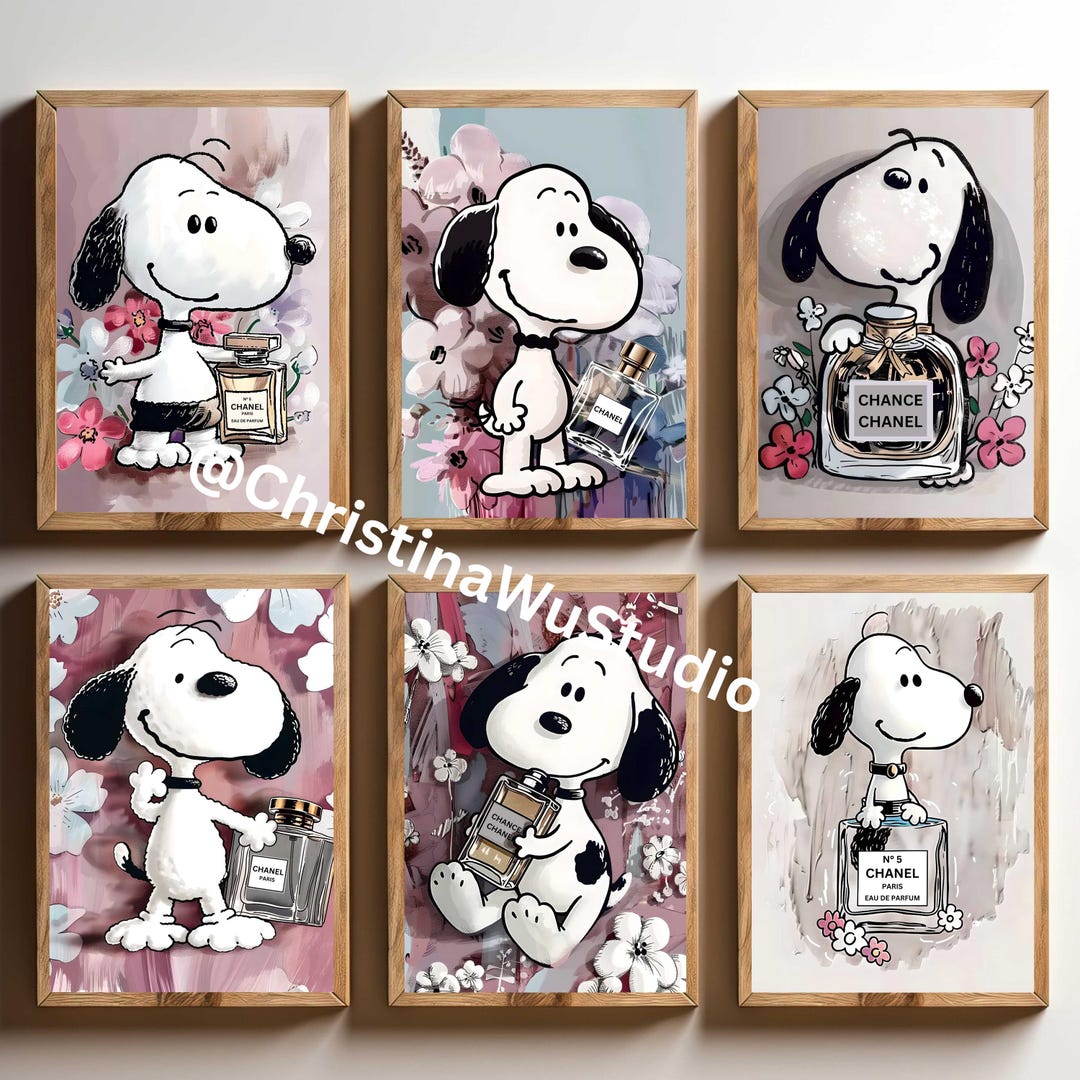 Snoopy Instant Digital Download Woodstock Peanuts Charlie Brown Poster ...